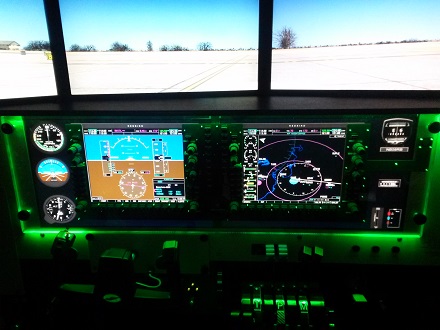 Flight Simulator: Redbird Full Motion Flight Simulator available in ...