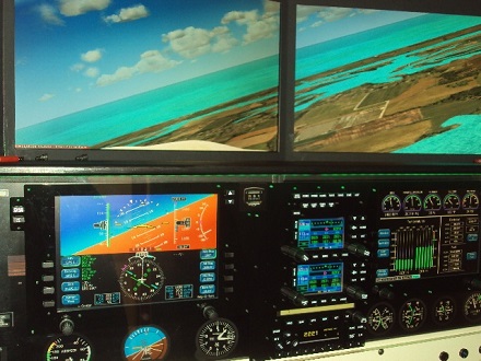 Flight Simulator: Redbird Full Motion Flight Simulator available in ...