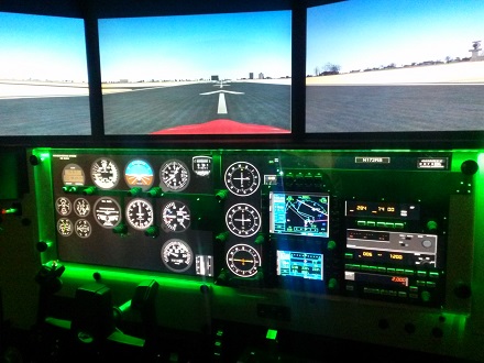 Flight Simulator: Redbird Full Motion Flight Simulator available in ...